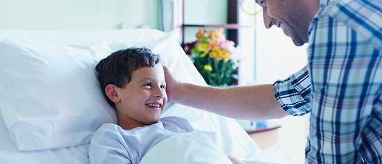 Rooming-in - Kind und Begleitperson im Krankenhaus